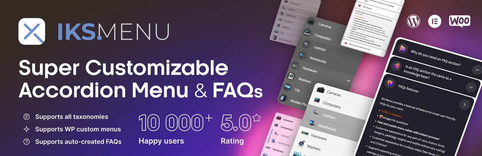 Iks Menu - WordPress plugin